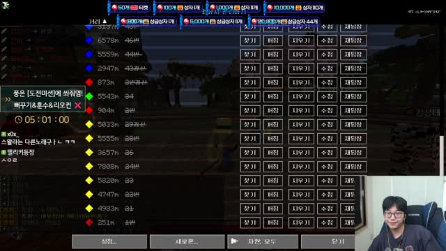 [봉황]합스탯 52 용캐 1황 창술 인사드립니다. | SOOP VOD