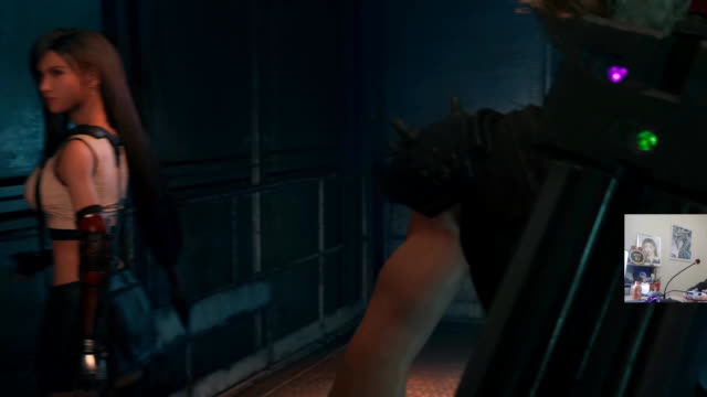 [파이널판타지7 리메이커] 훈수환영 #손그림 #초상화 #선물여캠 #기념일 00 | SOOP VOD