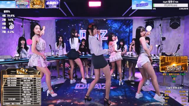 DMZ 직급전 화린쨩 대기화면 | SOOP VOD