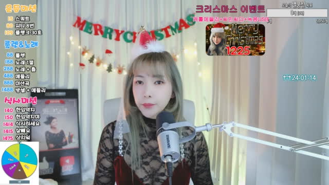 73일차 크리스마스이벤트!!! 싼타들어오세요~ | SOOP VOD