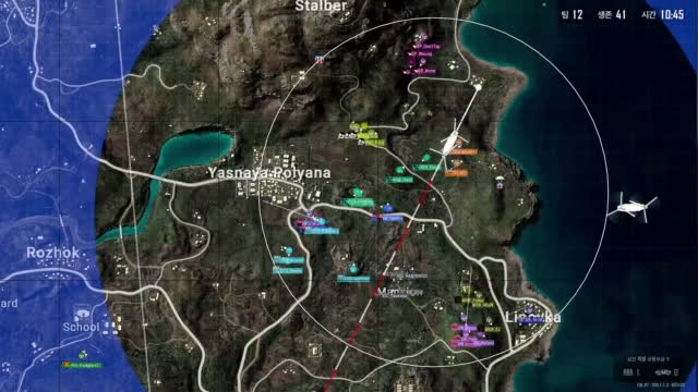 [MAP] 배틀그라운드 플레이어스 시리즈 1 | SOOP VOD