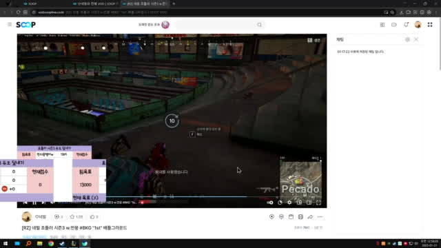 [RZ] 네빌 쵸틀러 시즌3 w.먼뭉 #BKG "1st" 배틀그라운드 | SOOP VOD