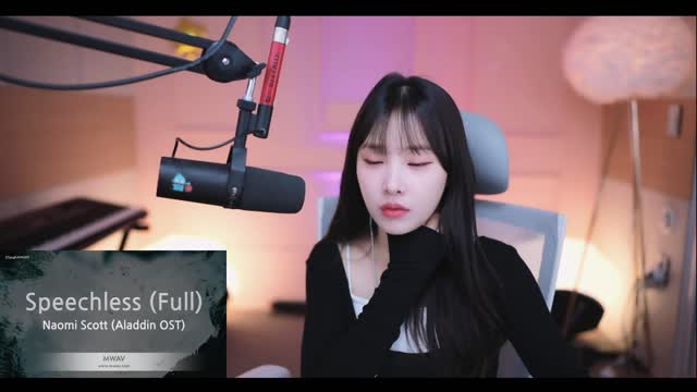 [클립]Naomi Scott - Speechless (Cover by 혜니) | SOOP VOD