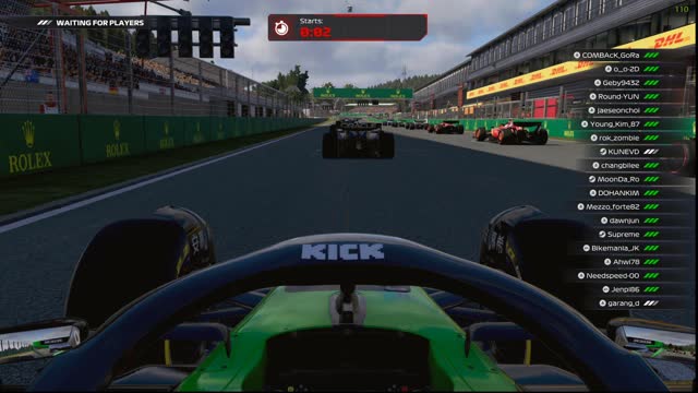 [클립]F1 24 SPA SPRINT RACE LIVE | SOOP VOD
