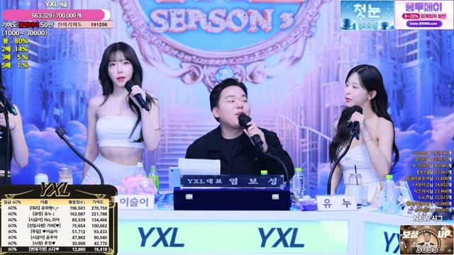 [YXL S3-5] 1182개(그래비티) 리아 | SOOP VOD