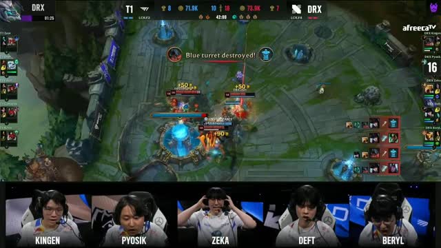 [클립][T1 vs DRX] 전체보기 / 2022 LoL 월드챔피언십 결승전 | SOOP VOD