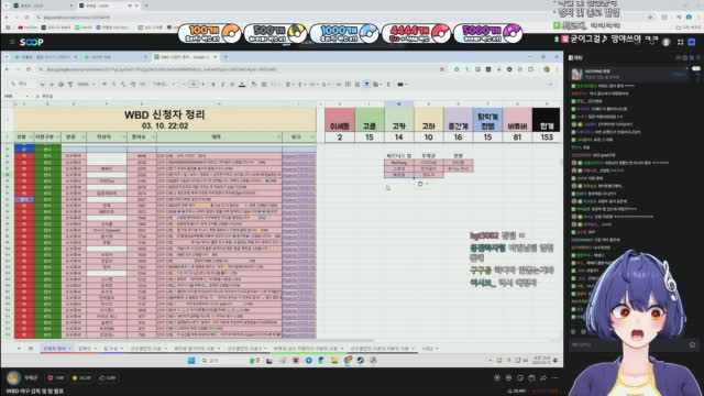 [25.03.10] 소통 + 퍼켓몬 + WBD 합격 발표 보기 | SOOP VOD