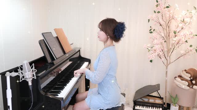 [클립][루나별피아노]💖쇼팽 - 마주르카 Op.17 No.4 #피아노💕 | SOOP VOD