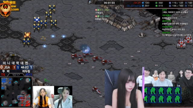 [JSA] JSA vs씨나인 미니대전 눈스타보기 | SOOP VOD