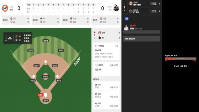 KT편파:한화 KBO리그 개막전 한 경기는 이기나? | SOOP VOD