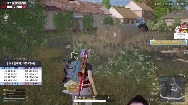 배연진 나닝 녀리 해원 vs 혜원 복희 먼뭉 리아 G(irl)KL 배틀그라운드 | SOOP VOD