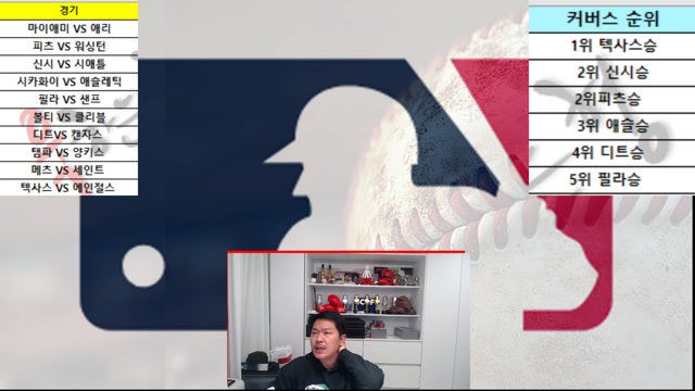 장독대] 해외 축구 8경기 mlb 10경기 분석 욱하는형 | SOOP VOD