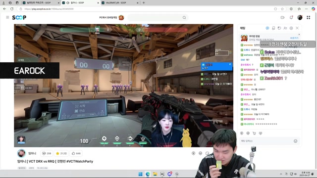 김된모 VCT DRX vs RRQ 토론토 티켓빵 (에스트레아 더비) #VCTWATCHPARTY | SOOP VOD