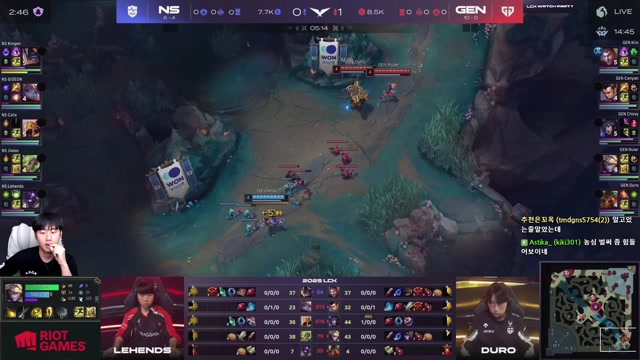 NS vs GEN #LCKWATCHPARTY | SOOP VOD