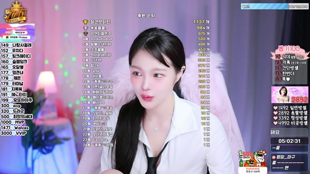 💧MVP정크렛미인♥︎꽃율율♥︎모찌 | SOOP VOD