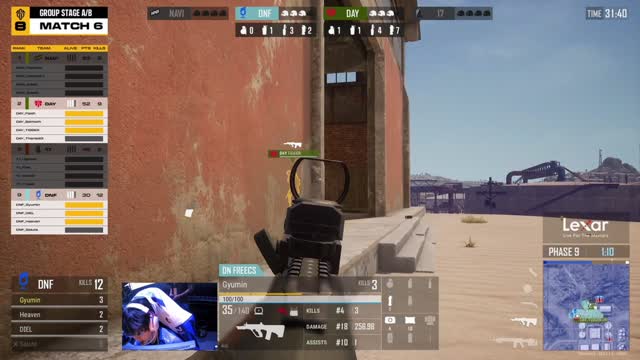 [클립] 그룹 스테이지 DAY 1 | PGS 8 6라 아까운 DNF | SOOP VOD