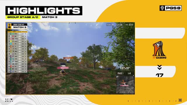 [클립][GEN/DN] 그룹 스테이지 DAY 3 | PGS 8 [배틀그라운드] [배그] | SOOP VOD