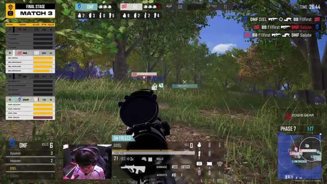 [클립][T1/DNF/BGP] 파이널 스테이지 DAY 1 | PGS 8 [배틀그라운드] [배그] | SOOP VOD