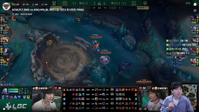 김민교x칸 LCK KT vs BRO 레전드매치업 #LckWatchParty | SOOP VOD