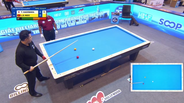 HO CHI MINH World Cup 3-Cushion 2025 ROUND 1Murat OZSOMER VS Quoc Ho LE | SOOP VOD