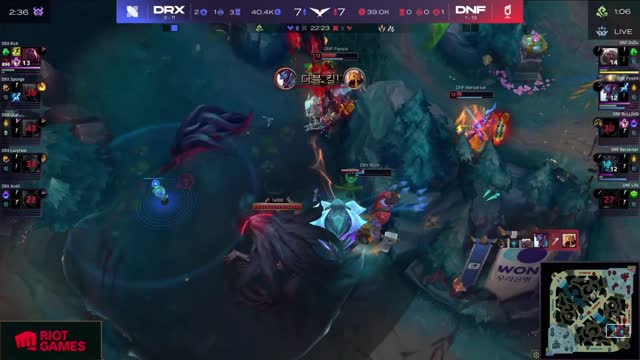 [클립][DNF vs DRX] 2세트 / 2025 LCK | SOOP VOD
