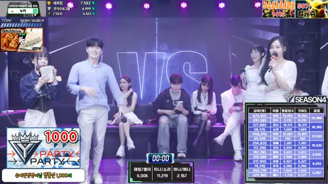 [클립]YC엑셀 BJ별이에게 천개 투척!!! (feat. 별풍지원 건짱) | SOOP VOD