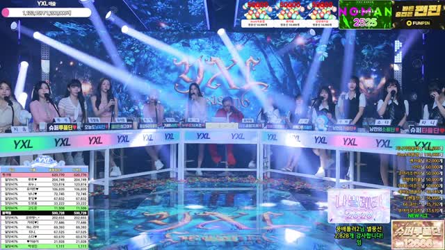 [클립][YXL]시즌6 4회 팀전 블랙팀vs핑크팀 카운트 시작합니다 | SOOP VOD