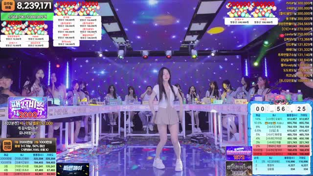 2000 팬서비스 - 지유나 | SOOP VOD