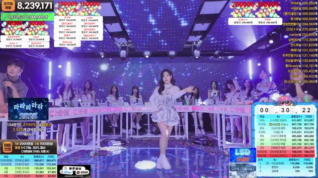 2525 라라리라라 - 애지니 | SOOP VOD