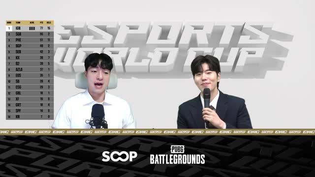 [클립]라운드 2 1일차 / EWC: PUBG 한국 선발전 2025 | SOOP VOD