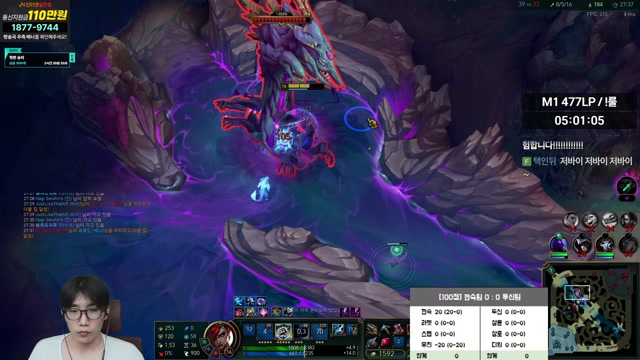 지옥의 솔랭내기 사비 만개빵 vs 이상호93 | SOOP VOD