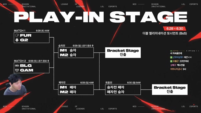 김민교 MSI G2 vs FUR 플레이 인 스테이지 | SOOP VOD