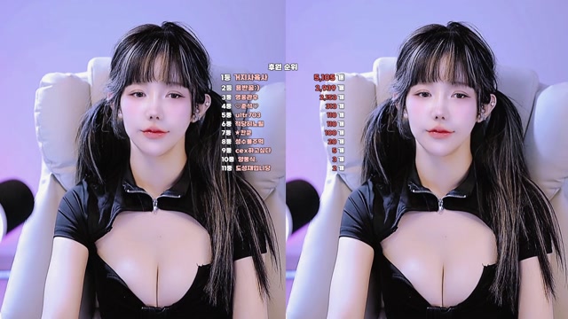 [신입여캠60i컵] 위아래 둘다 노템 하이레그 다시보기X | SOOP VOD