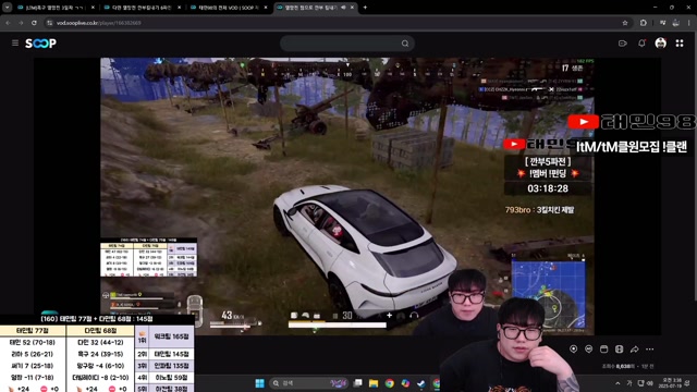 멸망전 팀으로 깐부 킬내기 5파전 | SOOP VOD