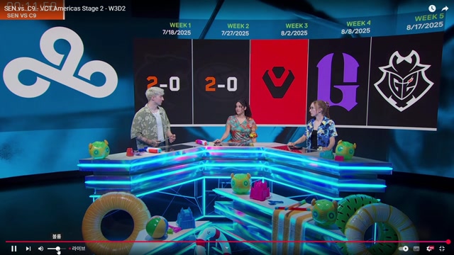 아메리카스 레전드 경기 100T vs. MIBR - VCT Americas Stage 2 | SOOP VOD