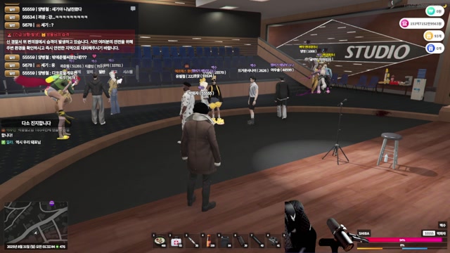 [GTA 시바서버 박화자] 사장인 세계관 HZ엔터 오디션 심사위원 | SOOP VOD