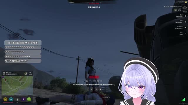 [캐치][플랜비] (요양타운) 차를 밀어버리며 도착한 EMS | SOOP VOD