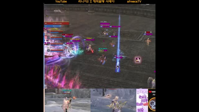 리니지2 ][ 해적혈맹 울프 테스트 교전 24 | SOOP VOD