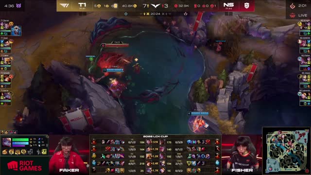 [캐치][T1 vs NS] 전체보기 / 2025 LCK CUP PLAY-INS ROUND 2 | SOOP VOD