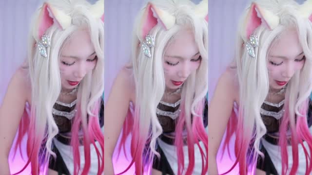 [캐치] 요미냥💖 씨나인 코스프레 대회 KDA-아리로 2등!! 비유어캣🎶 | SOOP VOD