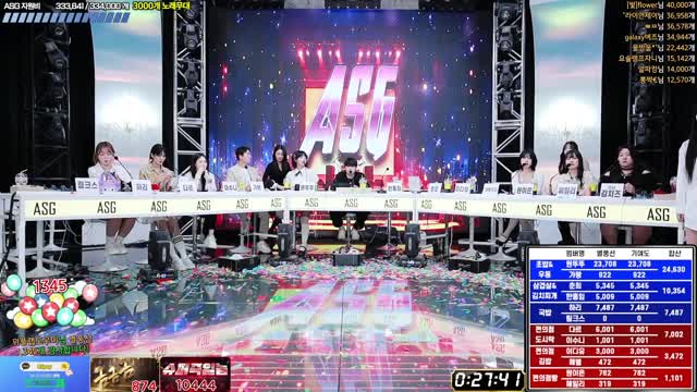 [캐치][BGM] 춘희 (ASG스친소) 모또모또! | SOOP VOD