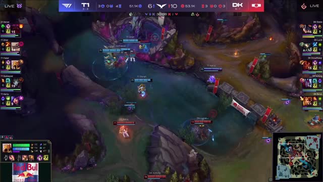 [캐치][T1 vs DK] 1set 하이라이트 1 / 2025 LCK | SOOP VOD