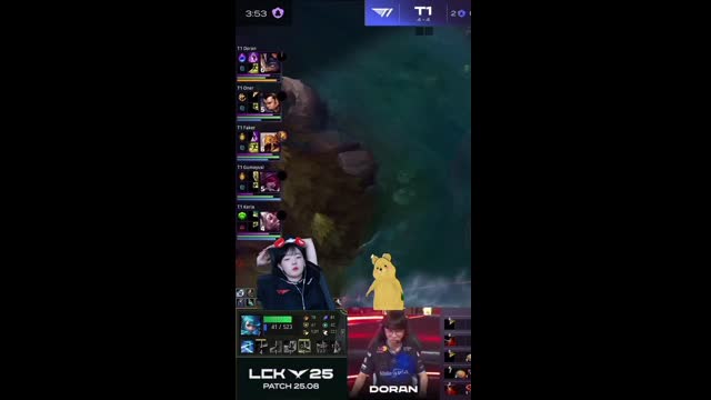 [캐치]임아니 [ T1 vs DNF 티원ㅇ ㅣ오늘은 이길차례야. #LckWatchParty | SOOP VOD