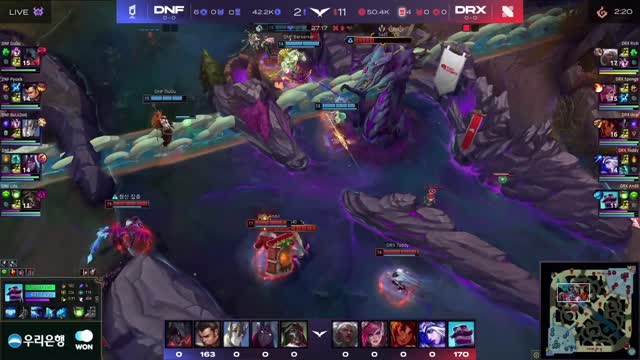 [캐치][DRX vs DNF] 전체보기 / 2025 LCK | SOOP VOD