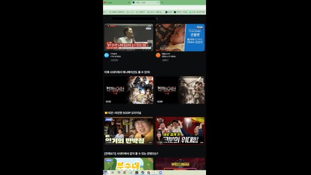 "진격거는 버겁다" - OTT 서비스들 싹 다 구독한 미디어 망령이면서 하는 曰 | SOOP VOD