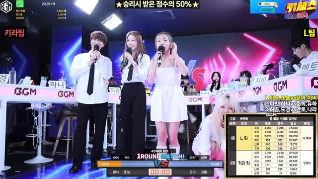 [캐치][BGM] 강은아 - 완곡 단독무대 (깡♡통 플) | SOOP VOD