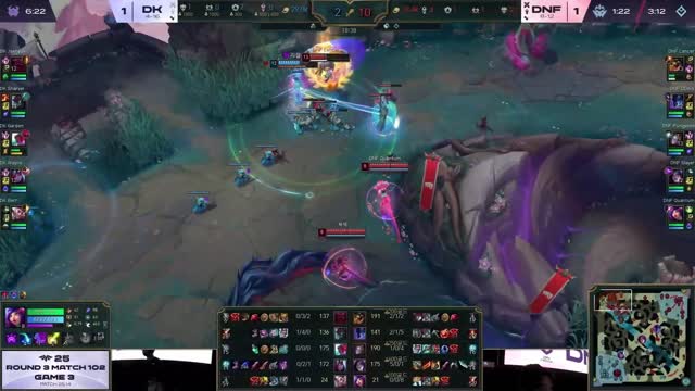 [캐치]DNF vs DK 크게 싸먹는 DNF | SOOP VOD